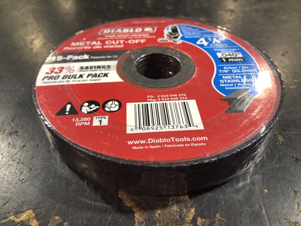 Metal Cut-Off Wheel 15-Pack – Tool Consignment®