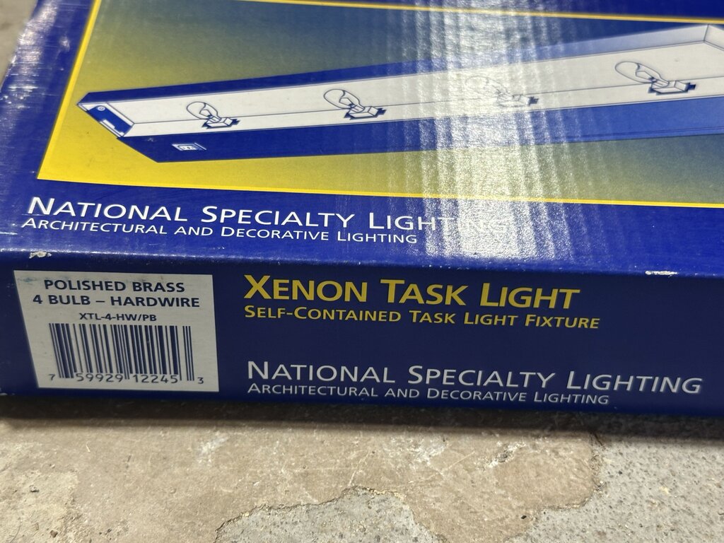 Polished Brass Xenon Task Light – Tool Consignment®